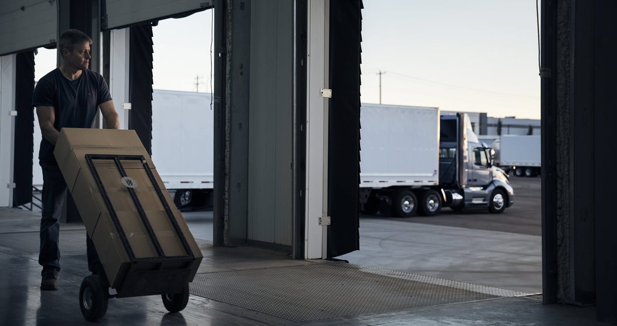 Distribution Center Truck