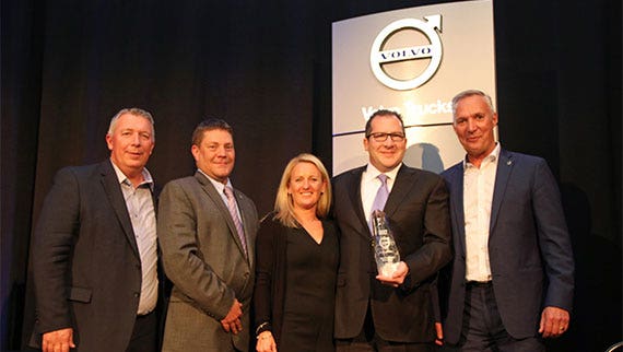Volvo Trucks Names S&S Volvo Truck Sales 2017 North American Dealer of ...