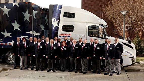 Volvo Trucks Applauds 2022-2023 America’s Road Team Captains