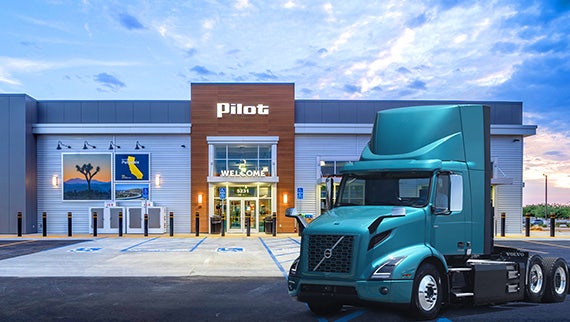 Volvo and Pilot Company partner to Build a National Public Heavy-Duty ...