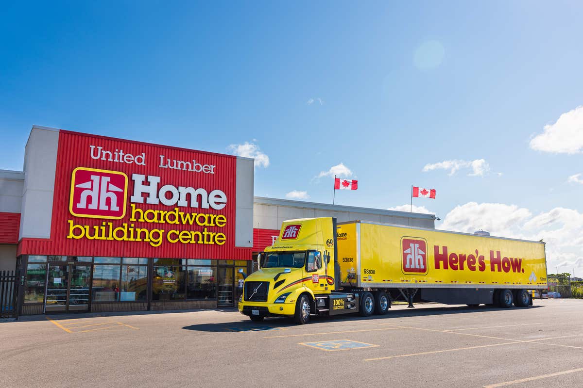 Home Hardware Stores Limited Unveils Electric Future with Volvo Trucks